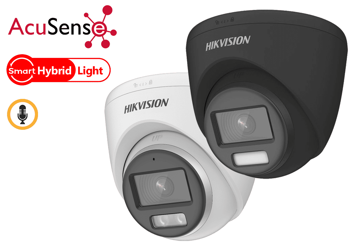 Hikvision DS-2CE72KF0T-LTS 3K Two Way Audio 2.8mm Fixed Turret Camera