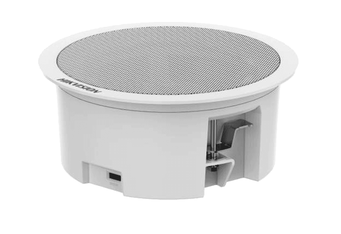 Hikvision DS-QAZ1206G1-BE IP Network Ceiling Speaker PoE 6W SIP ...