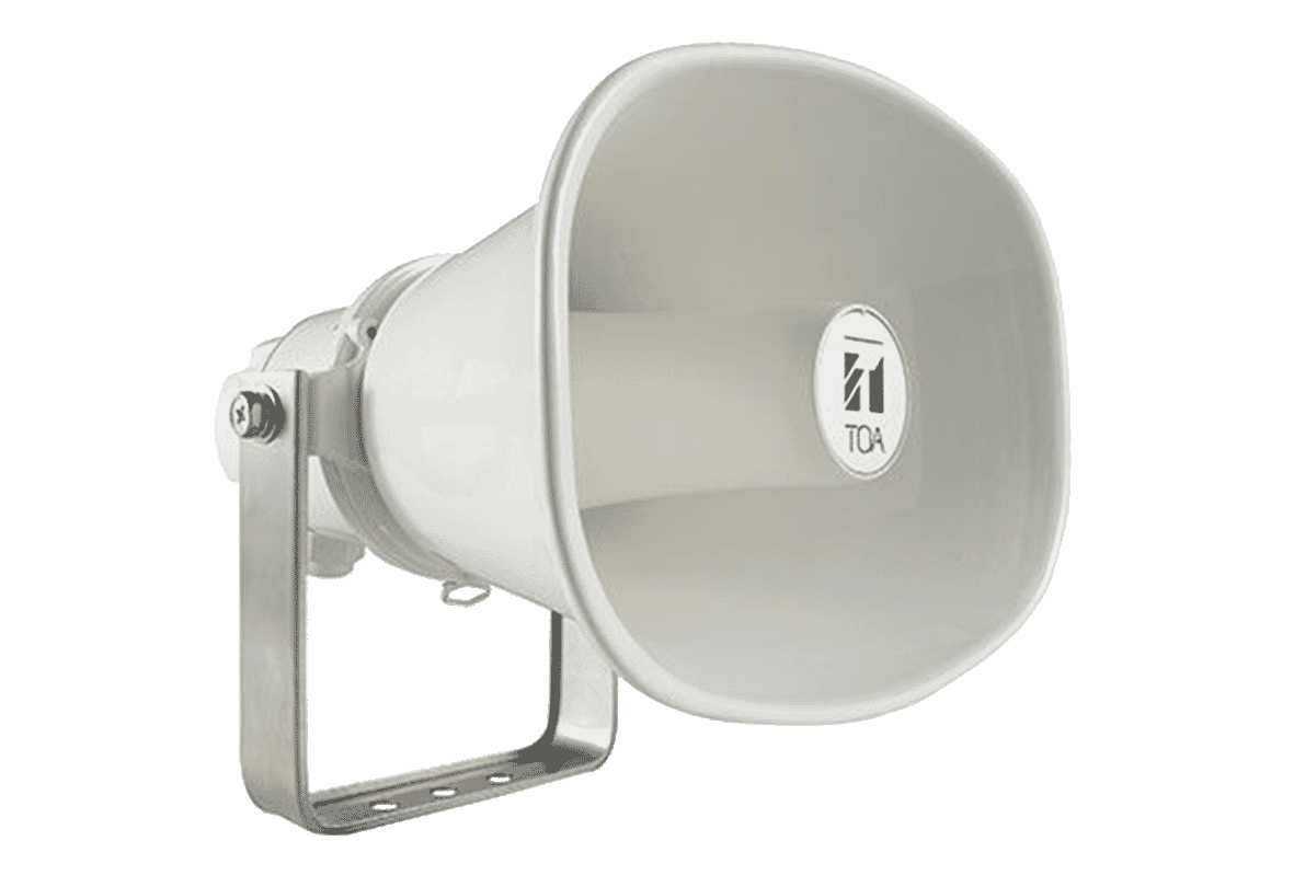 TOA IP-A1SC15 IP Network External Horn speaker 124dB PoE+ IP66 ONVIF