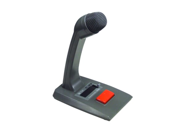 TOA PM-660D Desktop Broadcast Paging Microphone