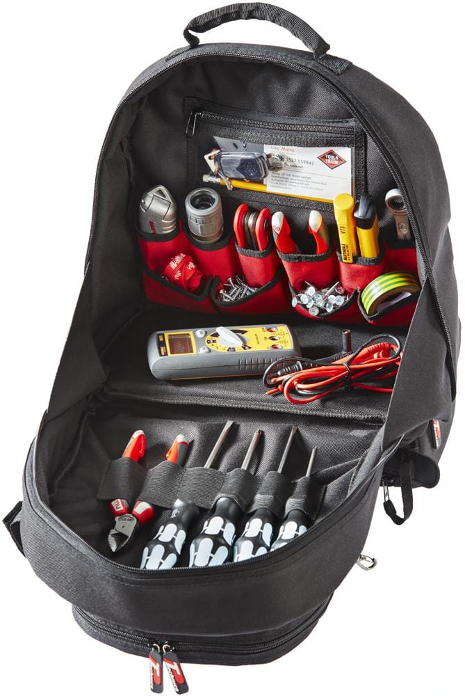 Technics PT142 Reflective Trademan's Tool Rucksack Backpack
