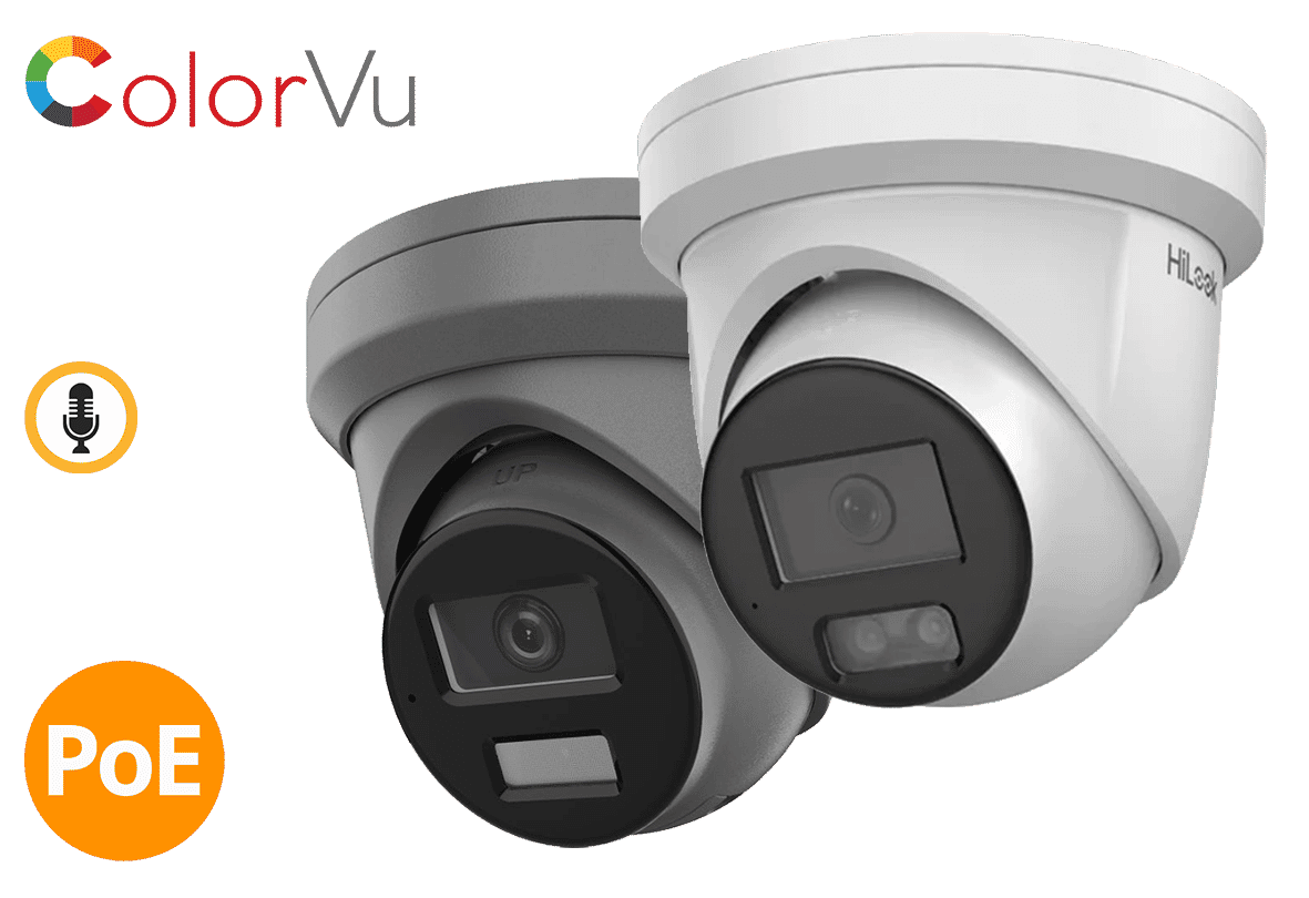 HiLook IPC-T259H-MU 5MP IP Colorvu Turret Camera with Audio
