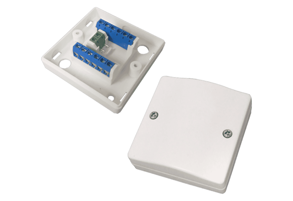 CQR JB727/WH 12 Way junction box White