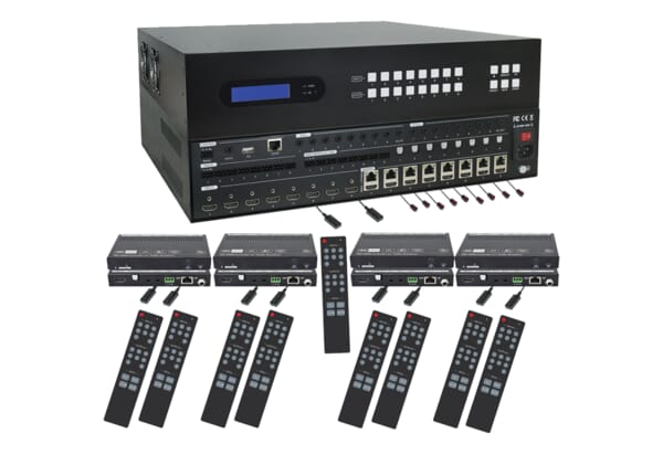 Labgear HD2-M888 18 Gbit 8x16 (8+8 mirrored) HDMI V2.0 Matrix Kit