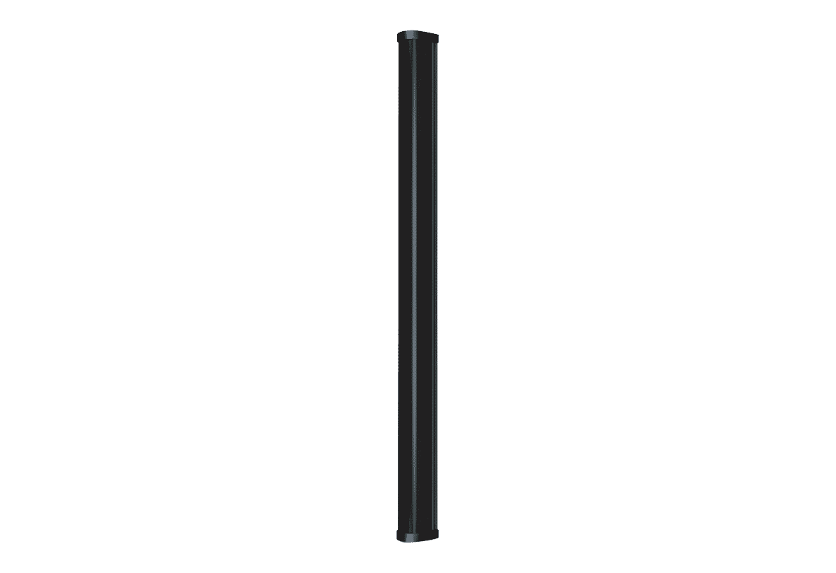 Takex TAW-200 Single-sided Wall Mount Beam Tower Enclosure, 2m high