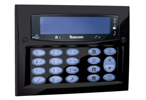Texecom DBD-0130 Premier Elite SMK Surface Mount keypad Diamond Black