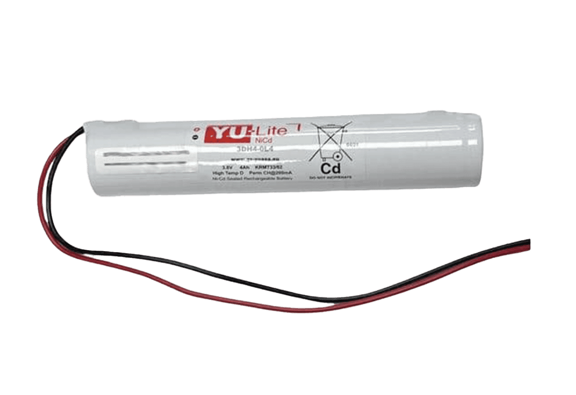 Yuasa 3DH4-0L4 3.6v 4.0Ah Ni-Cd Battery