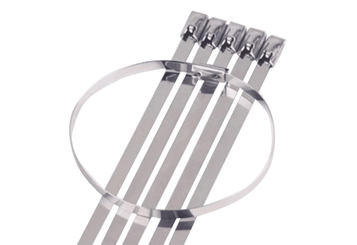 Haydon Fire Steel Cable Ties - Pack of 100
