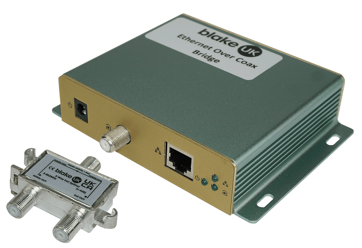 Blake BLAEOC11 Ethernet Over Coax Bridge 1 Gbps