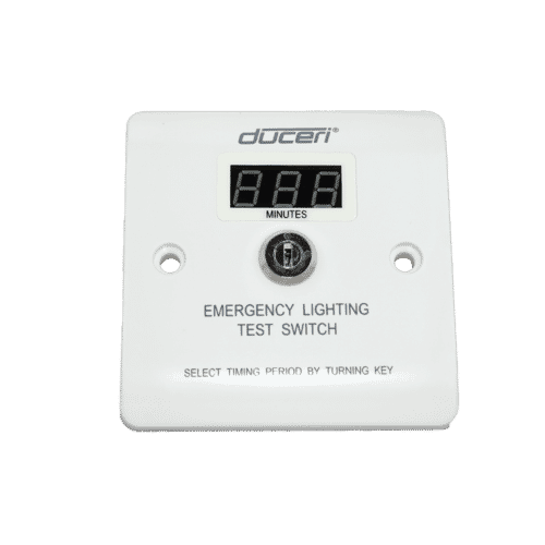 ESP EMTS Duceri Emergency Light LCD Test Switch ESP EMTS Duceri Emergency Light LCD Test Switch