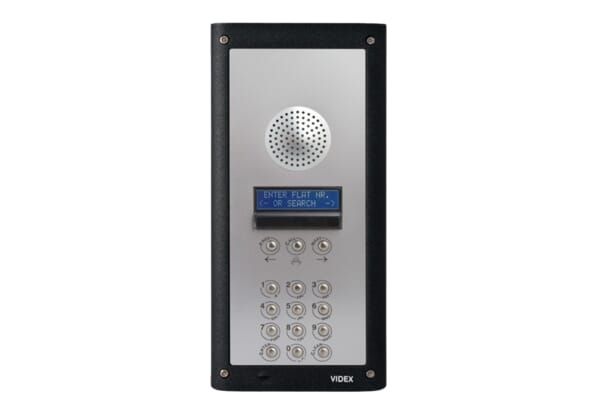 Videx 4202/1R - 4000 Series Digital Audio Door Panel with Name Scroll ...