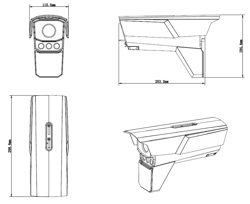 Hikvision IDS-TCM403-EIR/0832 4MP Radar-Assisted Smart Monitoring Camera