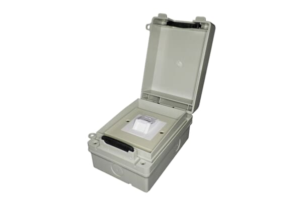 COMMZBOX Weatherproof Communications Enclosure with Cat 6A Socket
