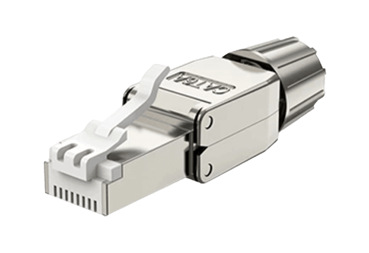 Cat6a RJ45 Contractor Grade Field Termination Plug