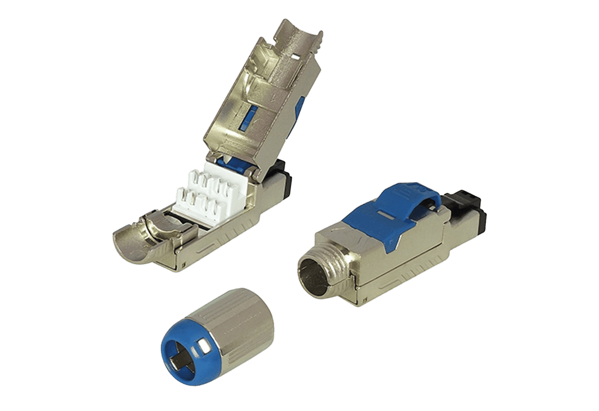 Cat8 RJ45 Field Termination Plug