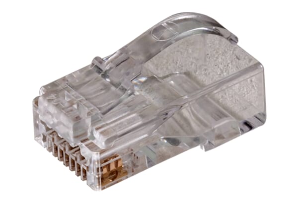 Speedy RJ45 Unshielded Anti-snag Arc-latch Feedthrough Cat 6/6a Plugs ...