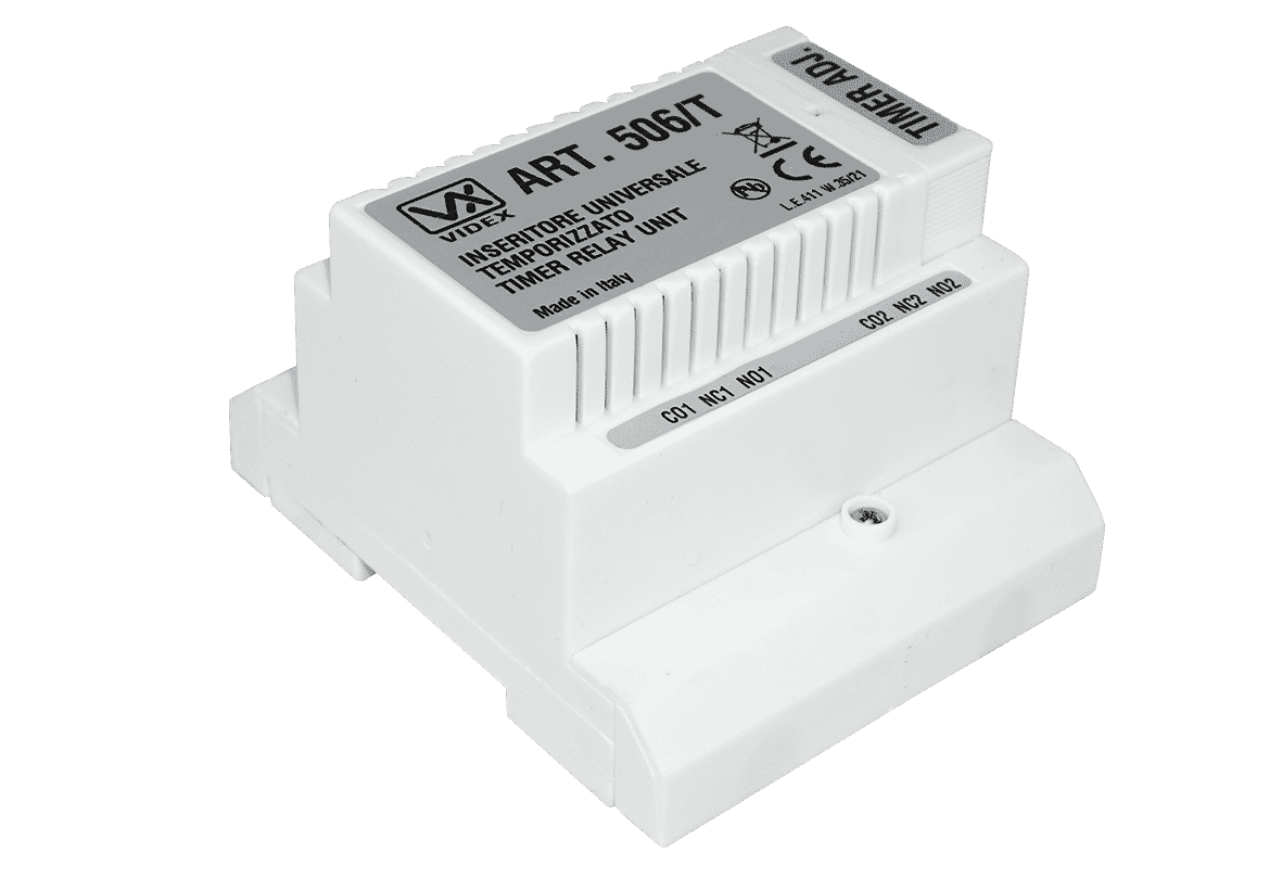 Videx 506 Boxed Universal DIN-Rail Mount Relay with Timer 12/24V