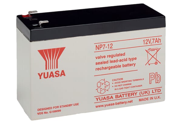 Yuasa NP7-12L 12V 7Ah Sealed Lead Acid Rechargeable Battery