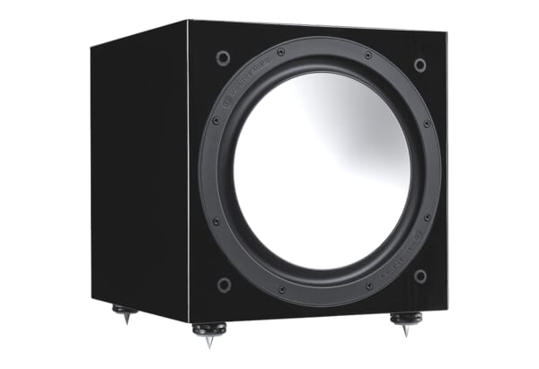 Monitor Audio SSW12BG Silver W-12 High Gloss Black - 500w output