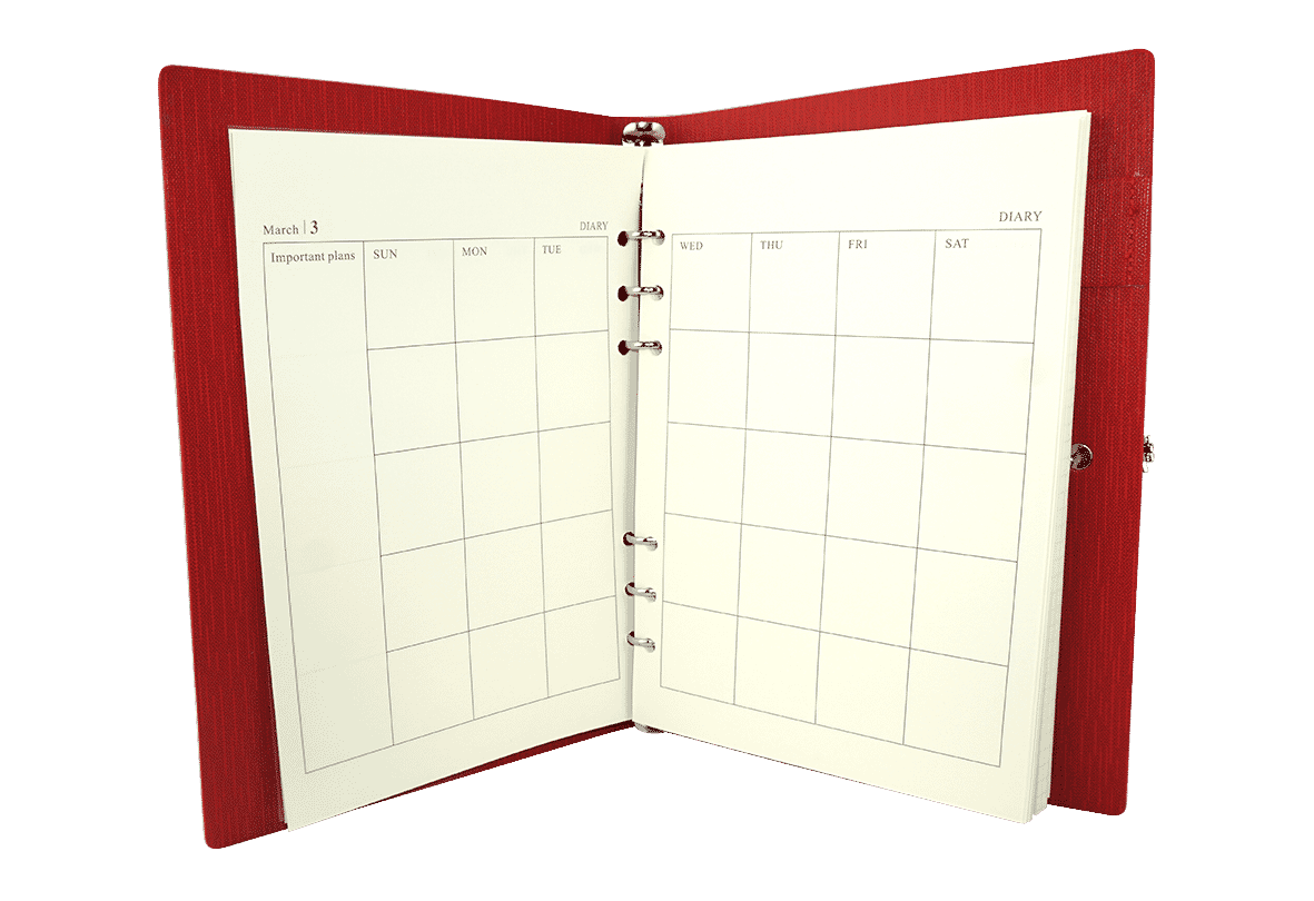 Hikvision Premium Diary Planner Notepad with Magnetic Clasp