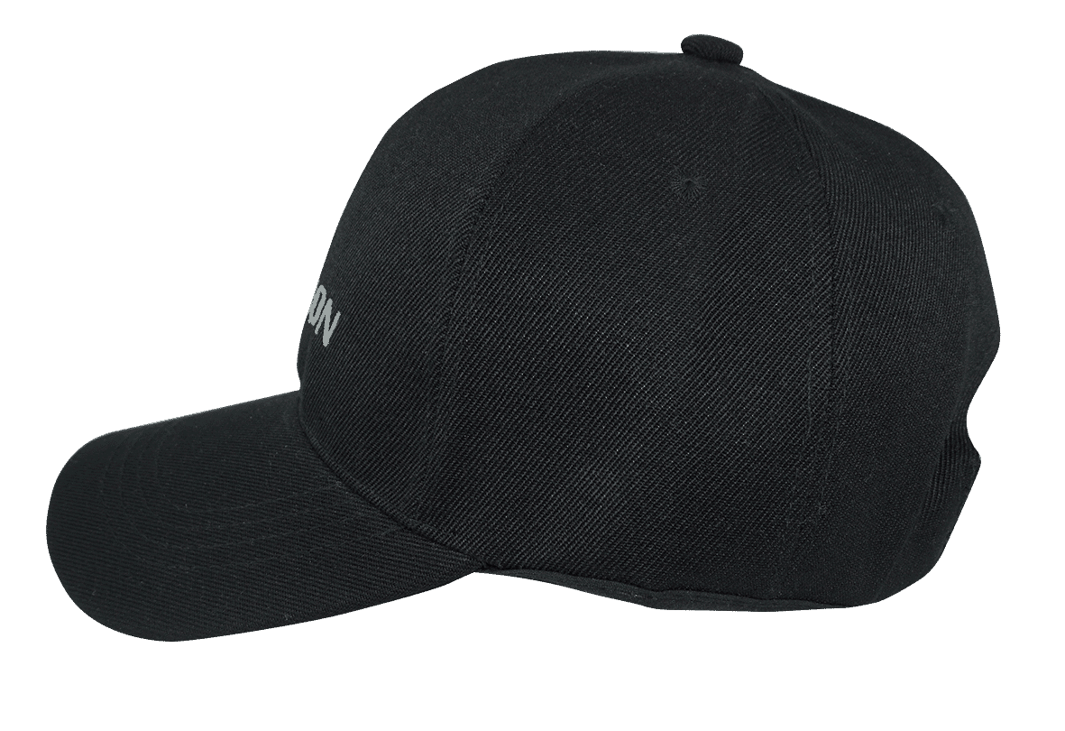 Hikvision Logo Adult One-Size Baseball Cap Black