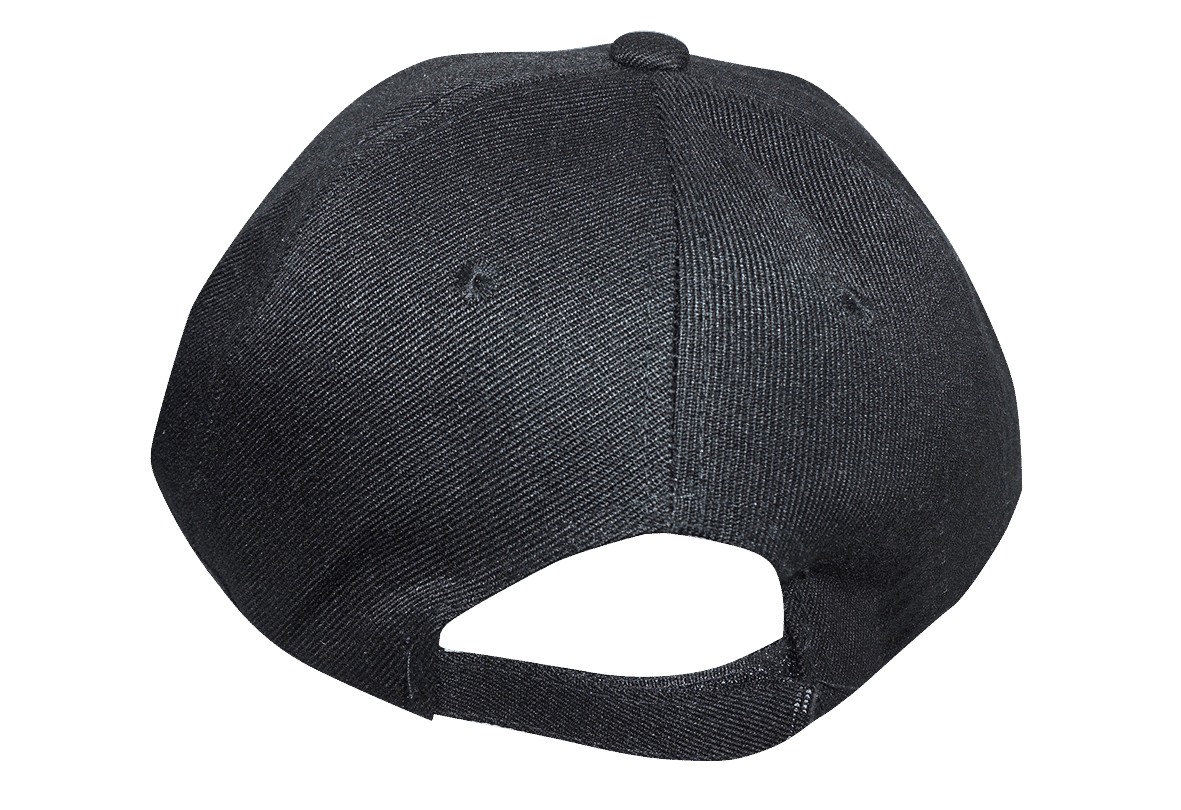 Hikvision Logo Adult One-Size Baseball Cap Black