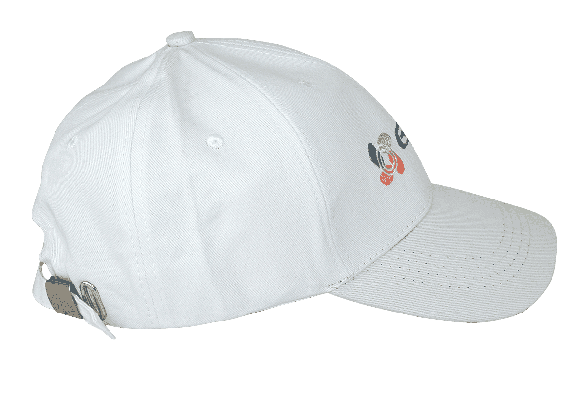 EZVIZ Logo Adult One-Size Baseball Cap White