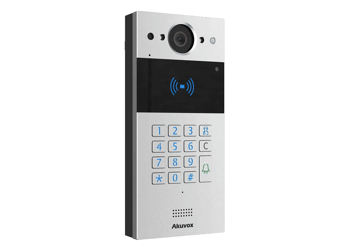 Akuvox R20K In wall SIP PoE Flush Mount Intercom With Keypad and RF ...