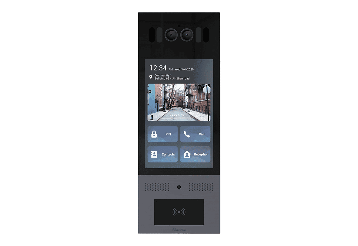 Akuvox X915 SIP PoE 8-Inch LCD Touchscreen Dual Camera Surface Mount Door Phone