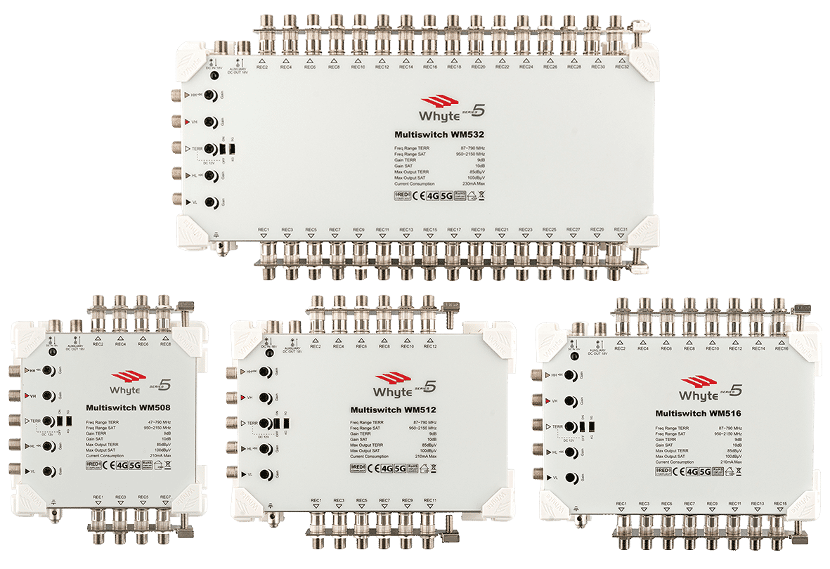 Whyte IRS Distribution Multiswitch WM5 Series (5-Wire)