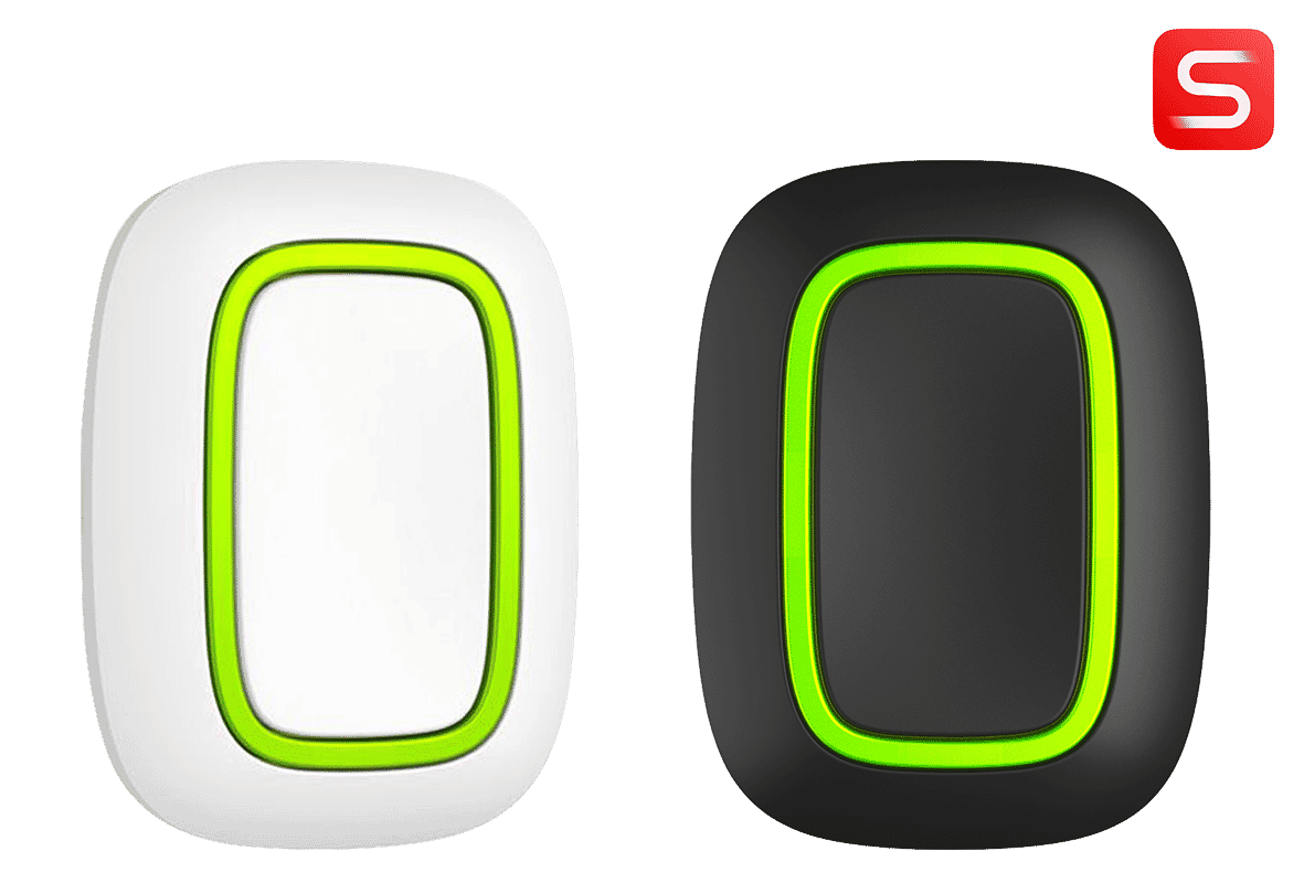 Ajax Button S (8PD) Wireless Emergency/Smart Button - Superior