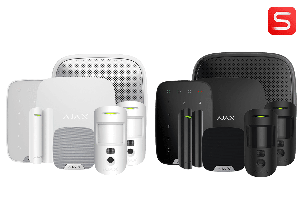 Ajax Kit 9 S (Hub2+2MCS+DPS+KPPS+SS+HSS) 90778 Wireless Alarm Kit