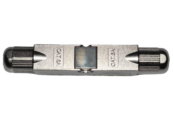 FTP Inline Punch-Down Ethernet Coupler for CAT6A Shielded Cables