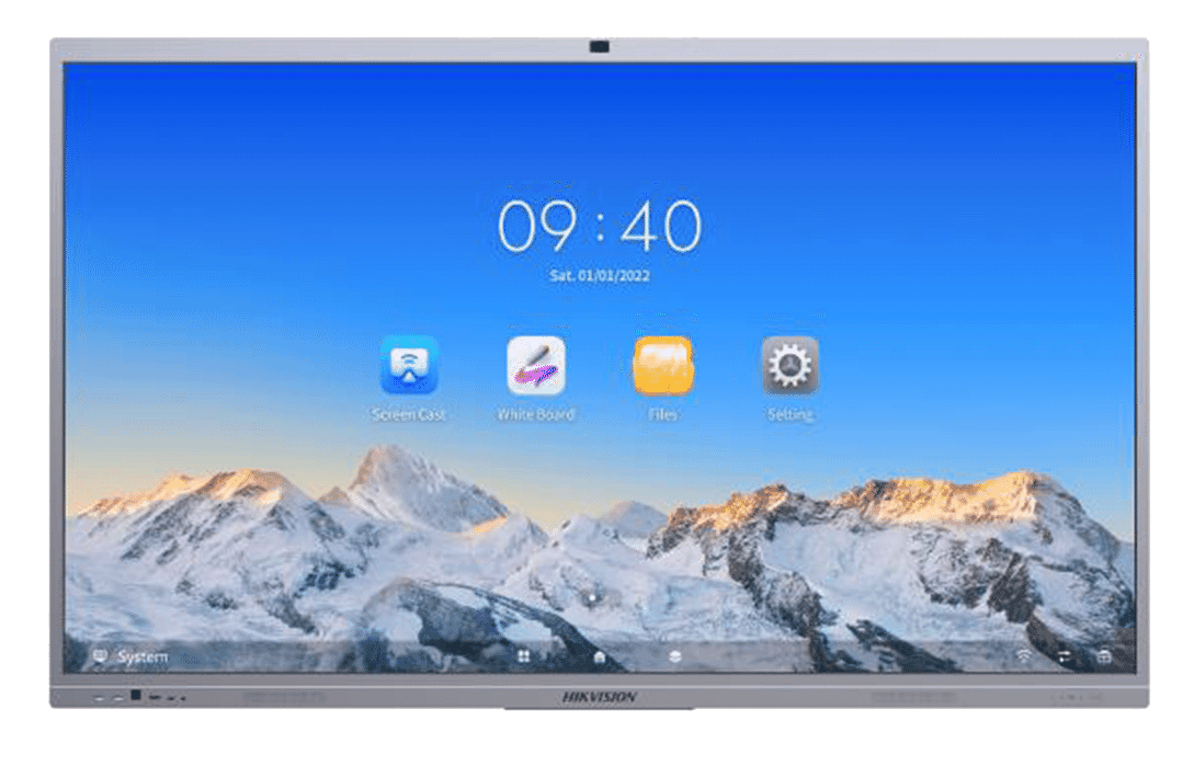 Hikvision DS-D5C65RB/B(EDLA) 65-inch 4K Interactive Touchscreen Android ...