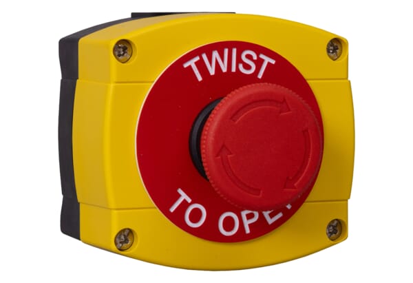 RGL WP66-Y/TTO IP66 Rated - Twist To Open Button - Surface Mounted