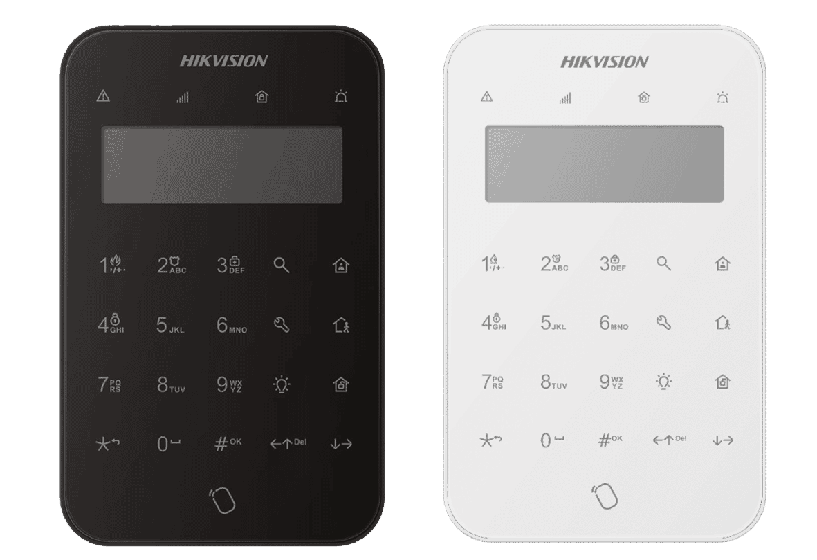 Hikvision DS-PK1-LT-WE/ AX Pro Wireless LCD RFID Keypads