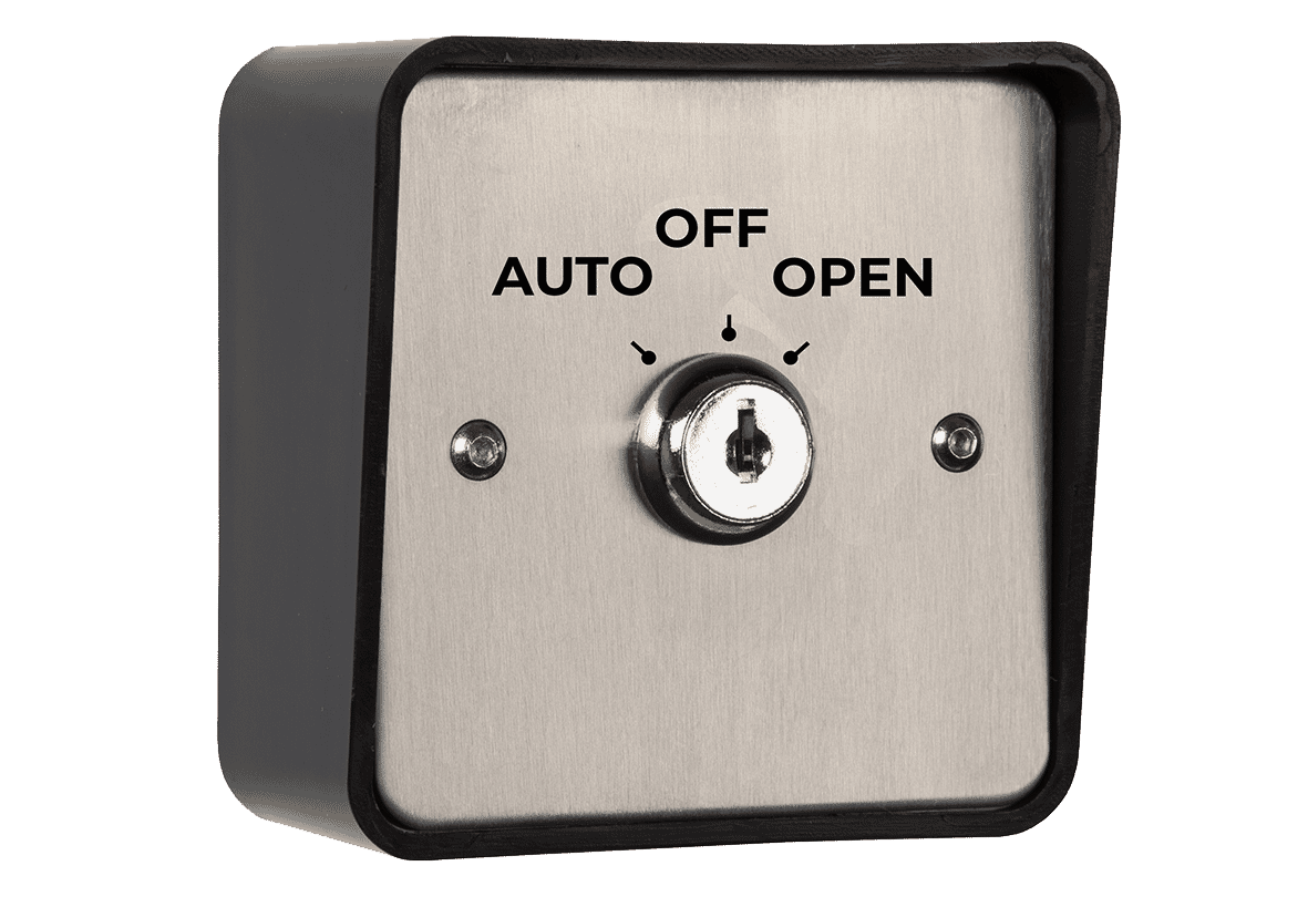 RGL KS-3 Stainless Steel On-Off-Auto Key Switch Latching IP64