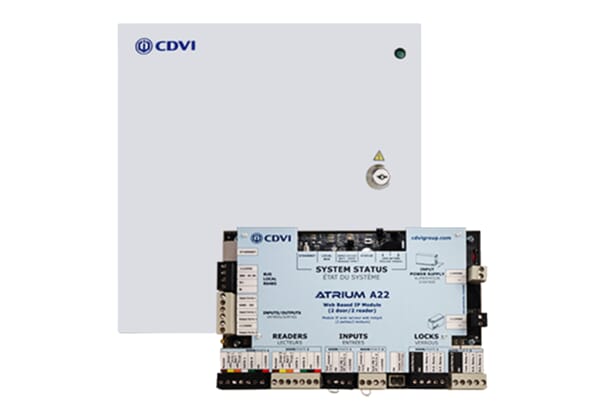 CDVI A22 ATRIUM 2-door Controller Expander in Metal Case