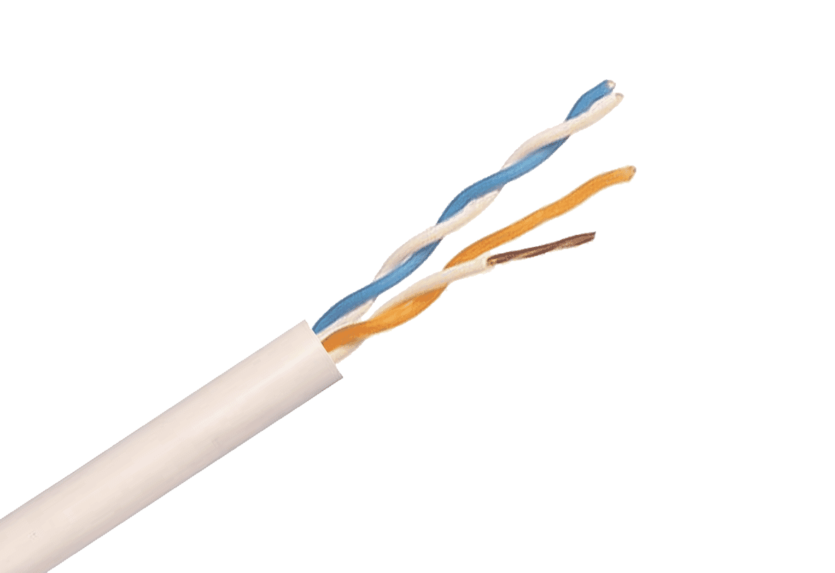 CW1308 Telephone Cable 2 Pair LSF 100m | Connectec.uk