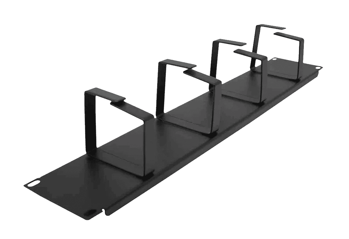 2U Horizontal 19 Inch Cable Management Bar | Connectec.uk