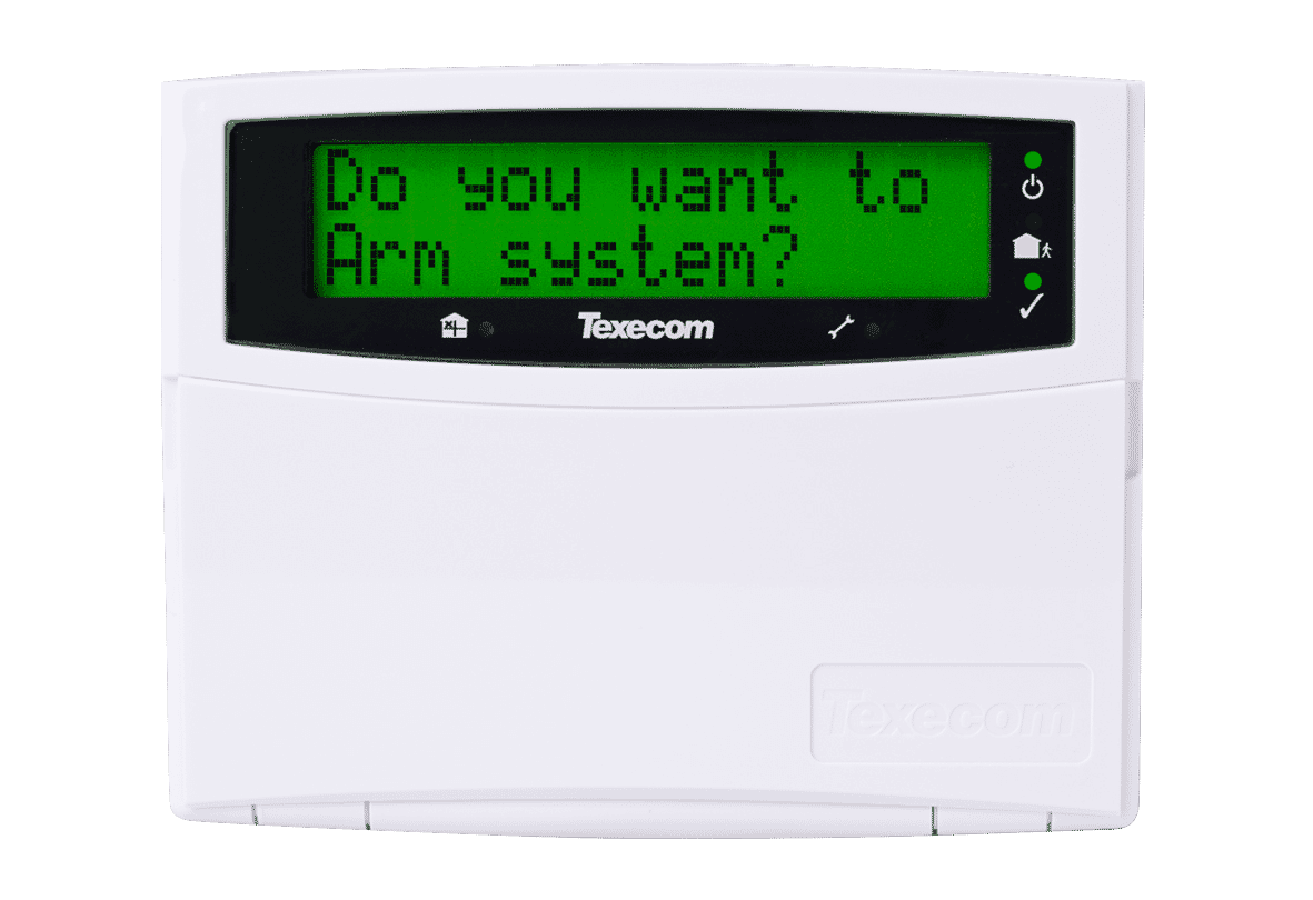 Texecom DBD-0002 Premier Elite Large Display LCD Keypad with Prox ...