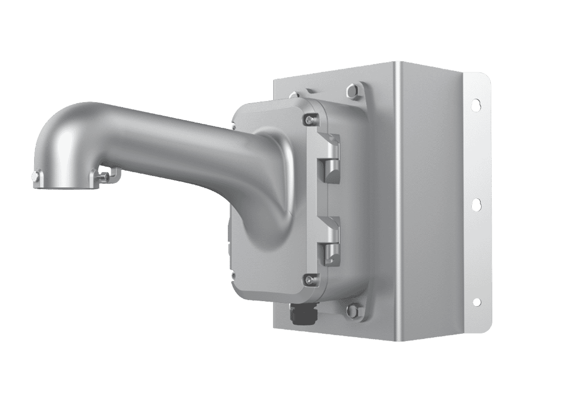 Hikvision DS-1604ZJ-BOX-CORNER-P PTZ Corner Bracket | Connectec.uk