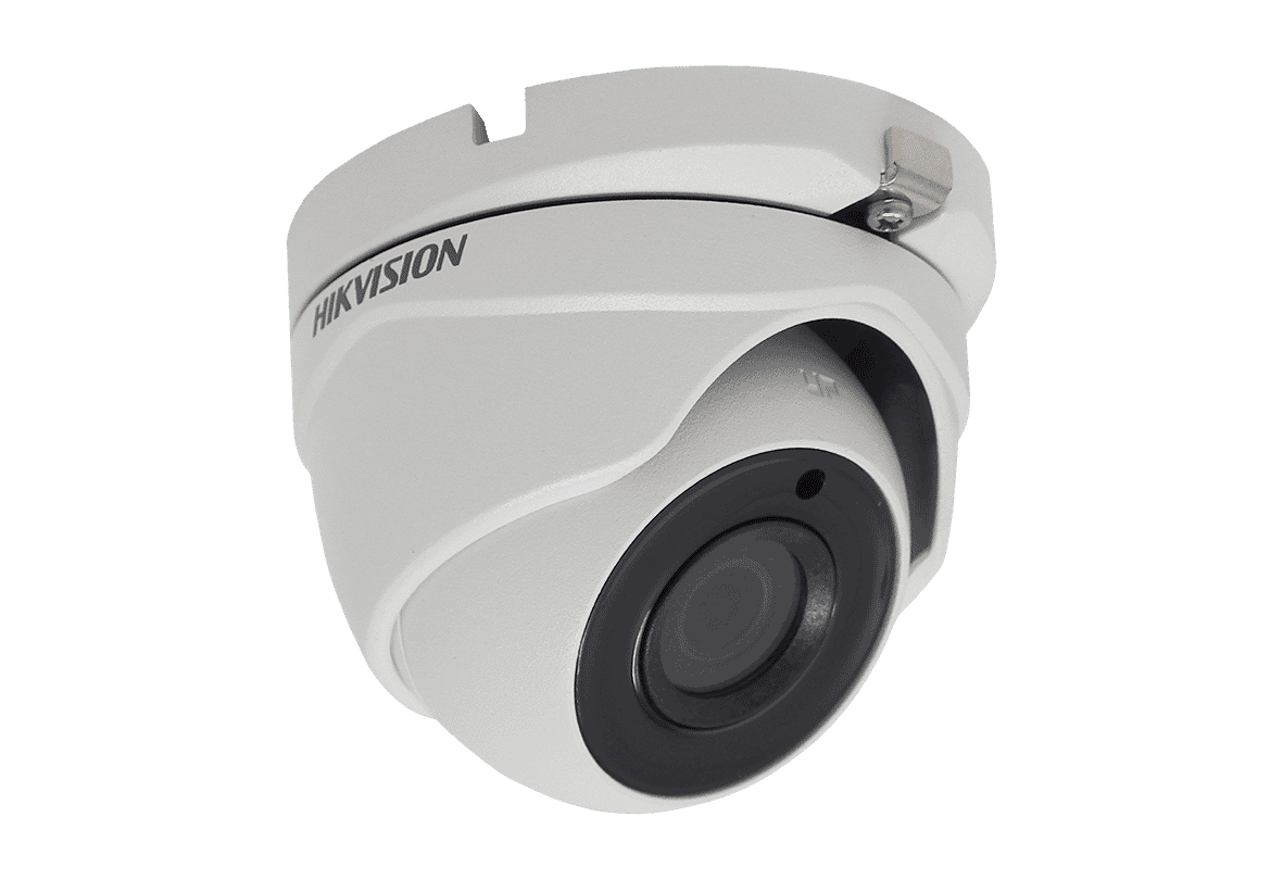 Hikvision DS-2CE56D8T-ITME White 2MP TVI POC Mini Turret Camera ...