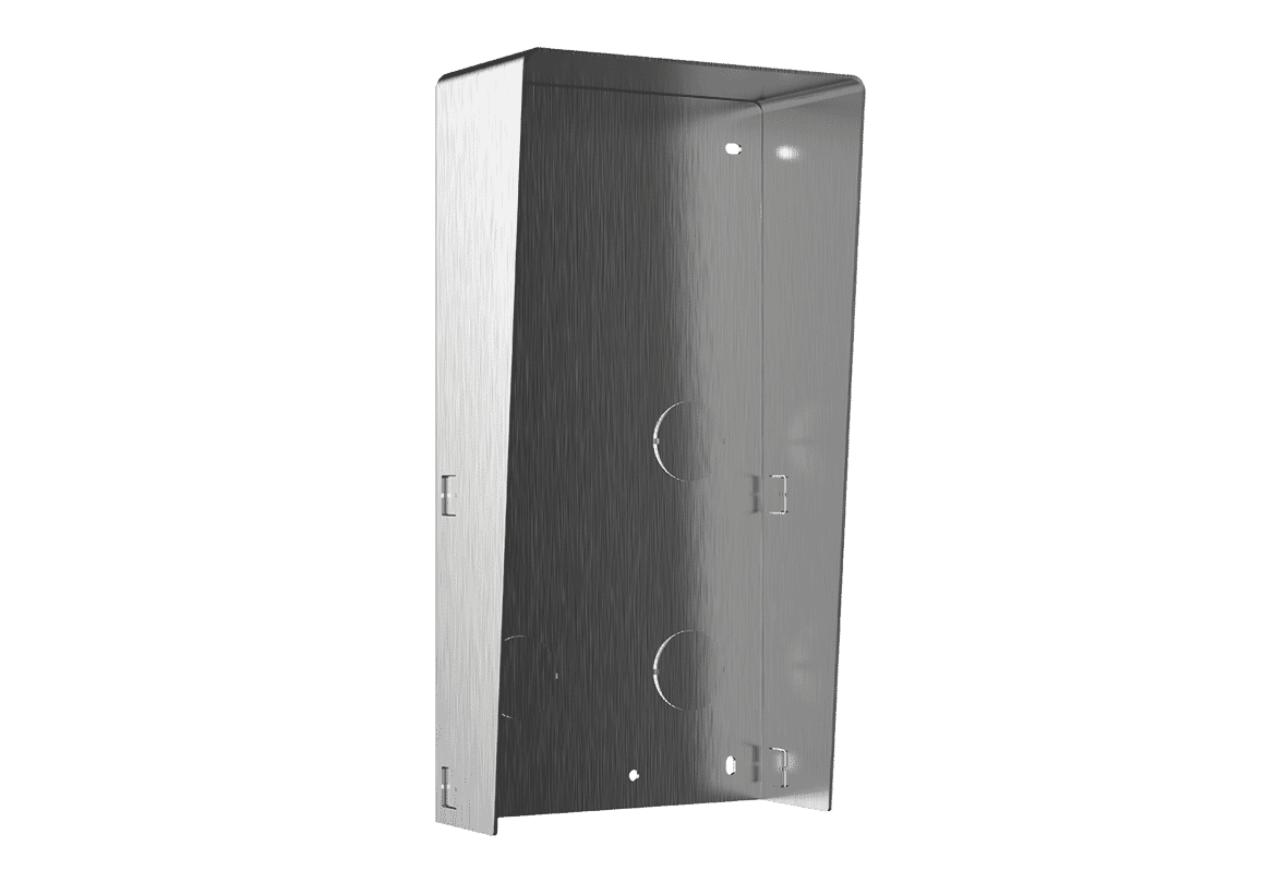 Hikvision DS-KABD8003-RS2/S Twin Module Intercom Rain Shield (Stainless ...