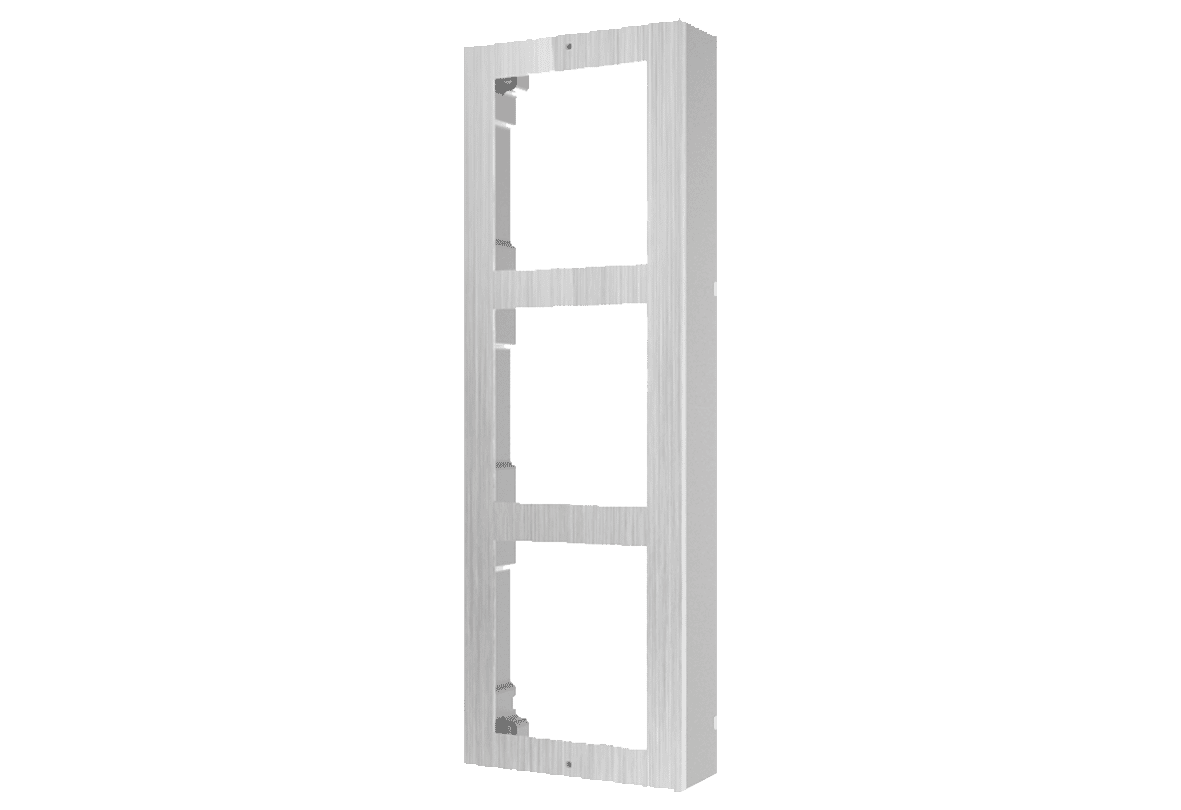 Hikvision DS-KD-ACW3/S Stainless Steel Surface Mount Intercom Frame