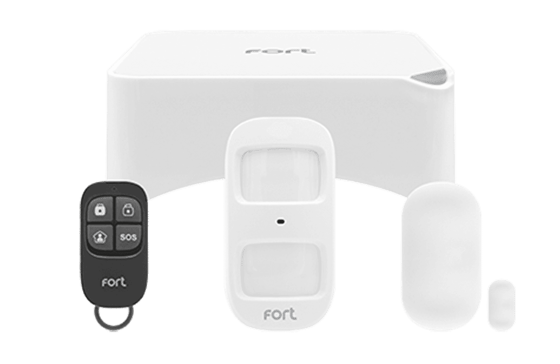 ESP Fort Smart Wireless Alarm Kit 5 (Pet) with GSM and Battery Backup ...