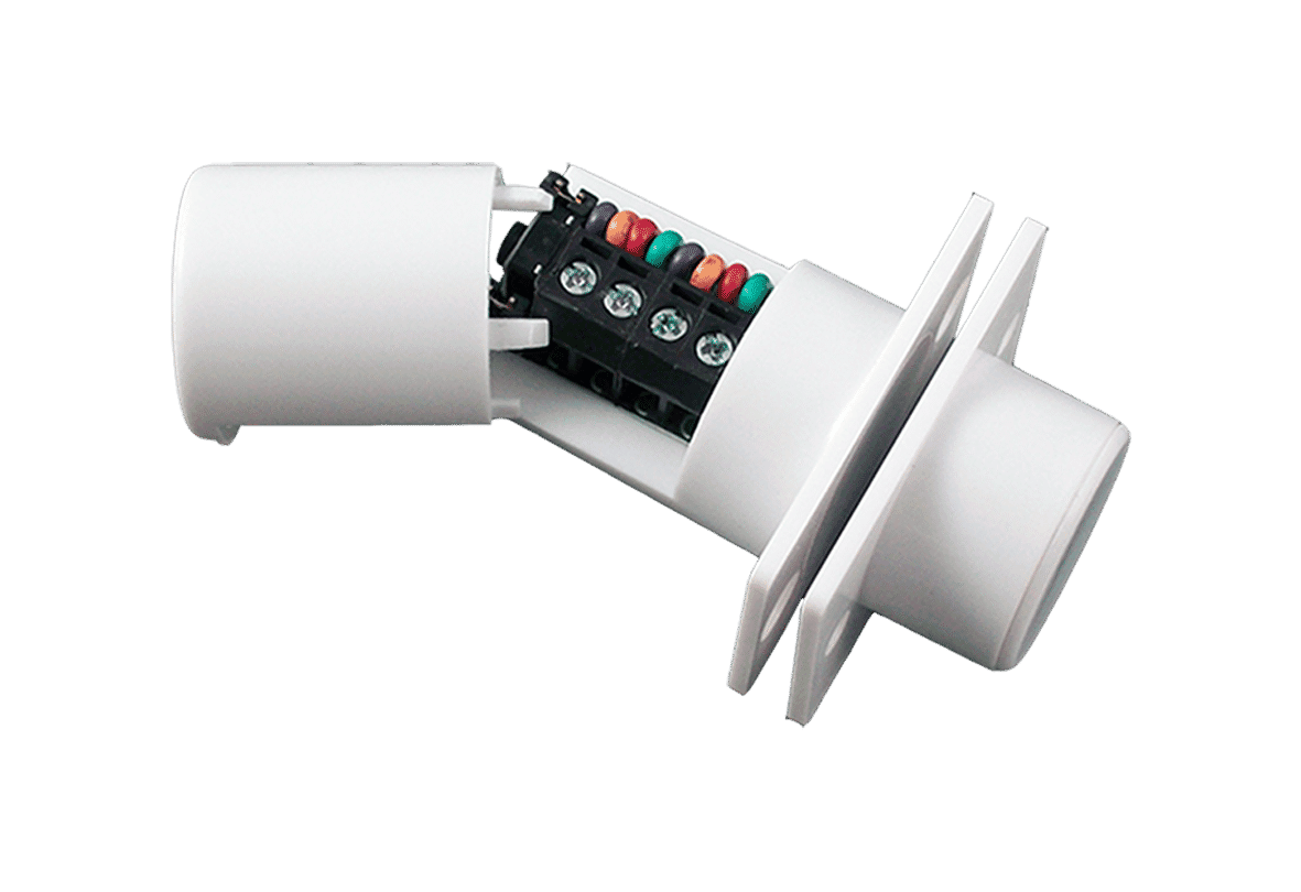 CQR FC508/WH/MULTI/G2 Flush mount door contact white Grade 2 | Connectec.uk