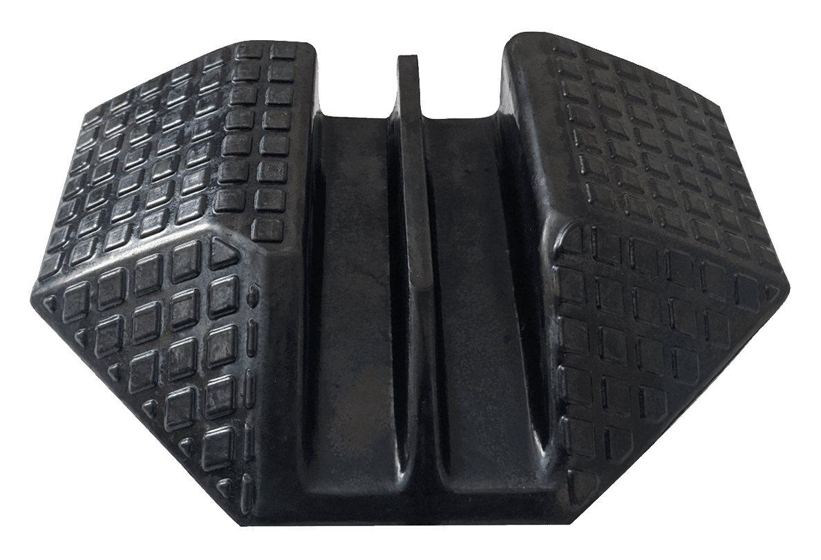 2 Channel Drive-over Cable Protector Ramp End Cap | Connectec.uk