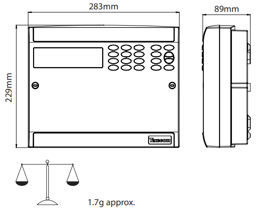 Texecom GEX-0001 Ricochet Premier Elite 64-W-Live Control Panel