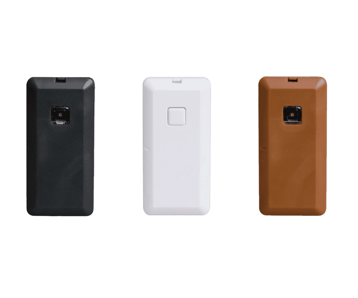 Texecom Ricochet Wireless Micro Shock Sensor White Black Grey Or